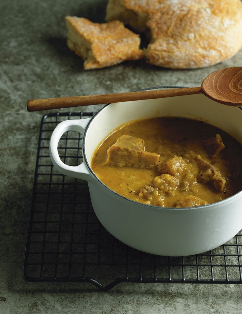 Bone marrow and split pea soup from The Lazy Makoti's Guide to the ...