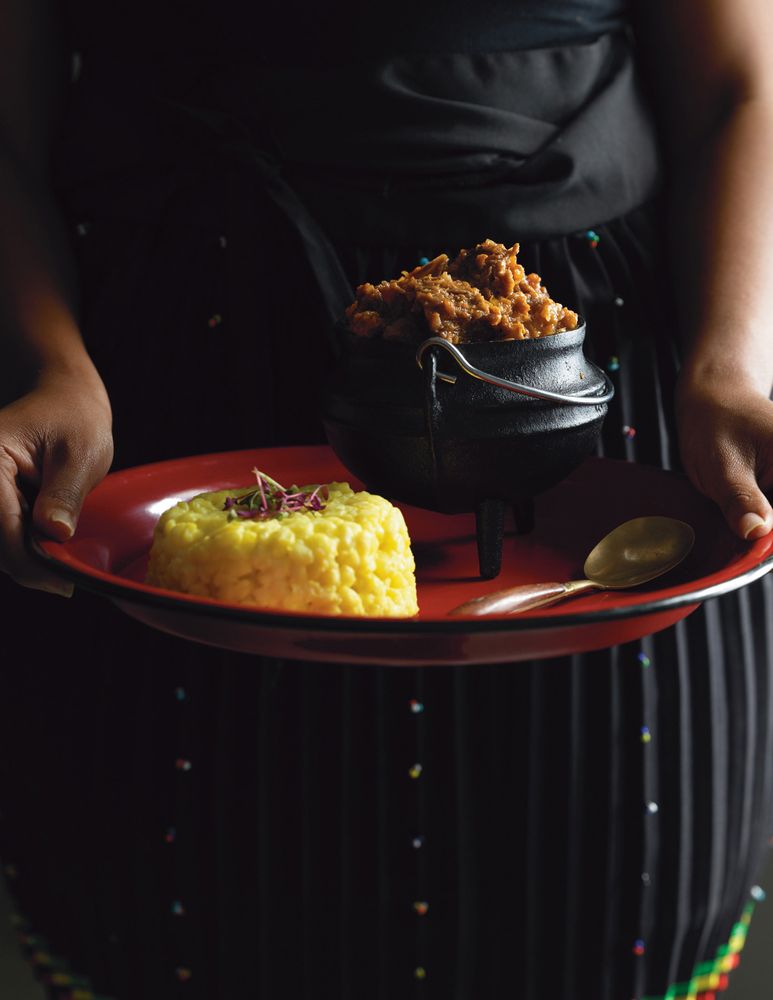 Samp and beef stew from The Lazy Makoti's Guide to the Kitchen by Mogau ...