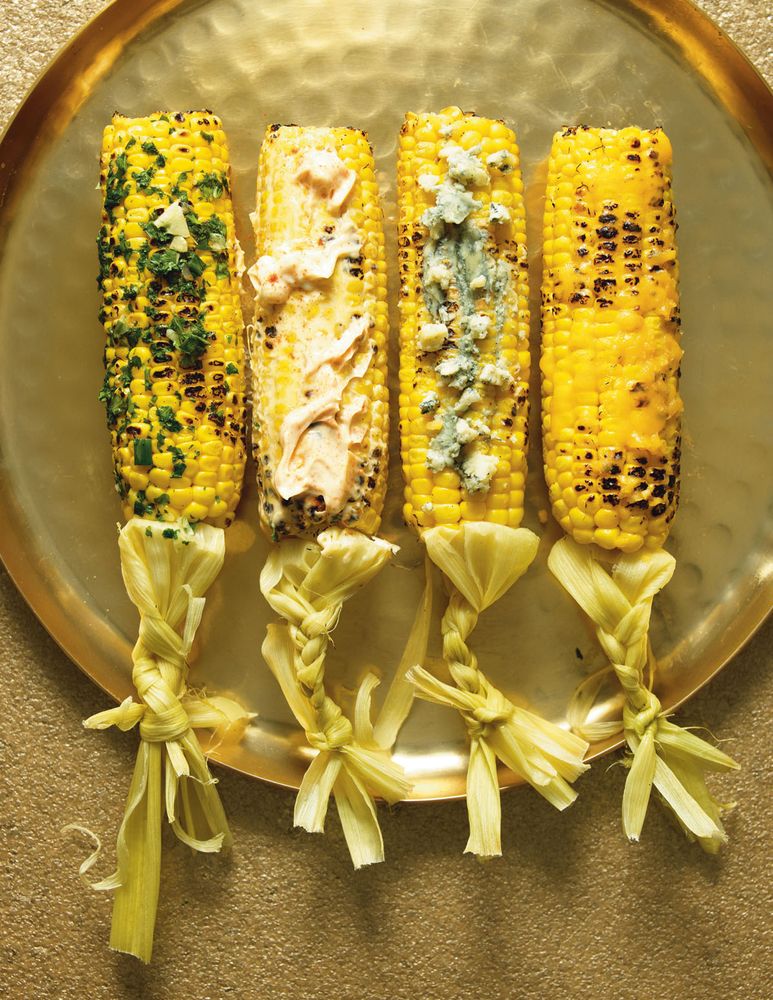 Dressed corn from The Lazy Makoti's Guide to the Kitchen by Mogau Seshoene