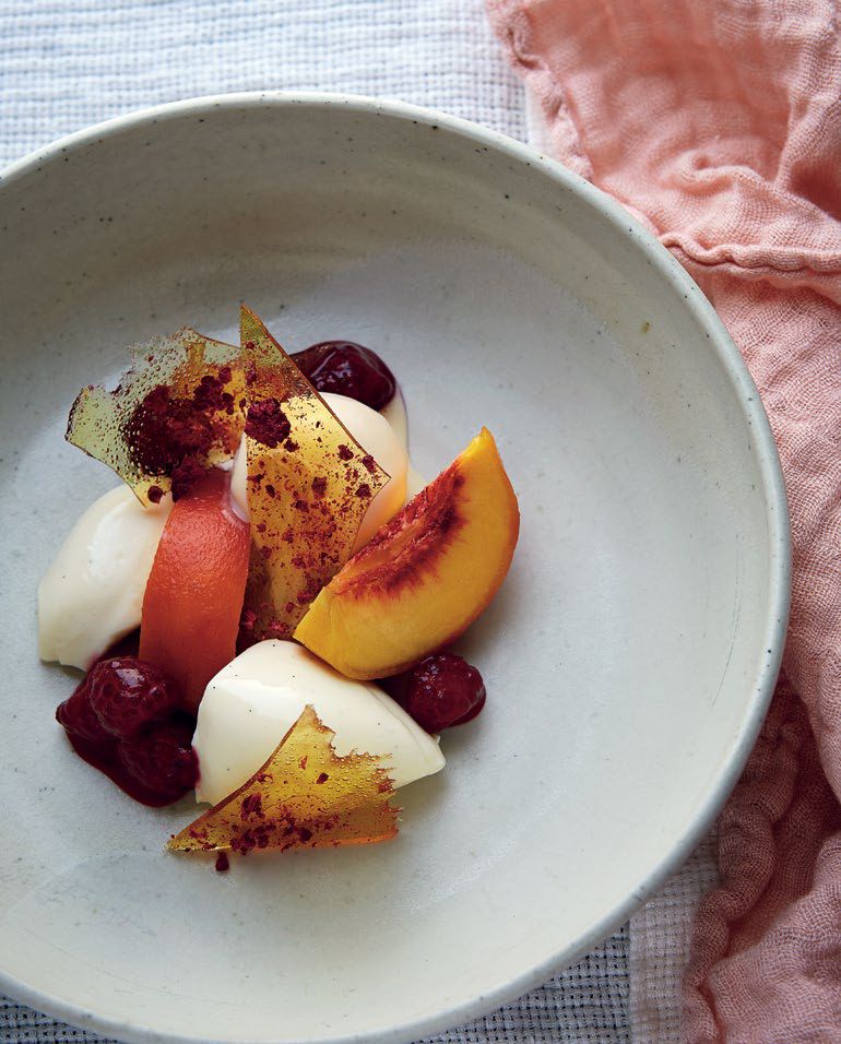 Peach Melba from Lamingtons & Lemon Tart by Darren Purchese