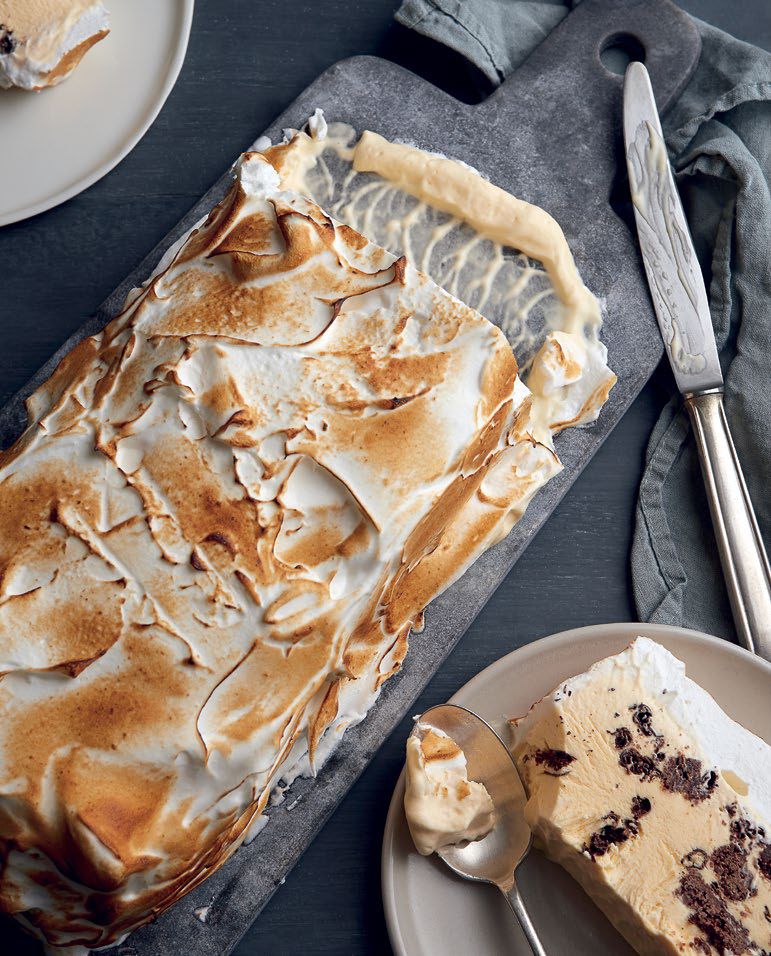 Choc Mint Flake Alaskan Slice from Lamingtons & Lemon Tart by Darren ...