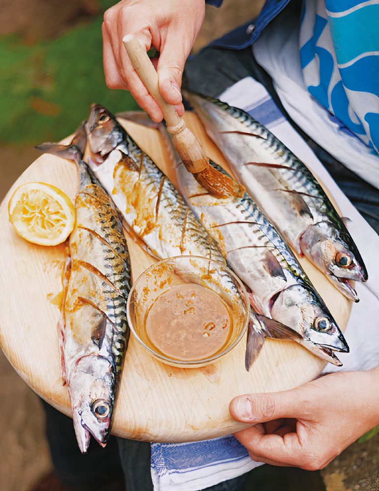 Spiced Grilled Mackerel from Let's Eat by Tom Parker Bowles
