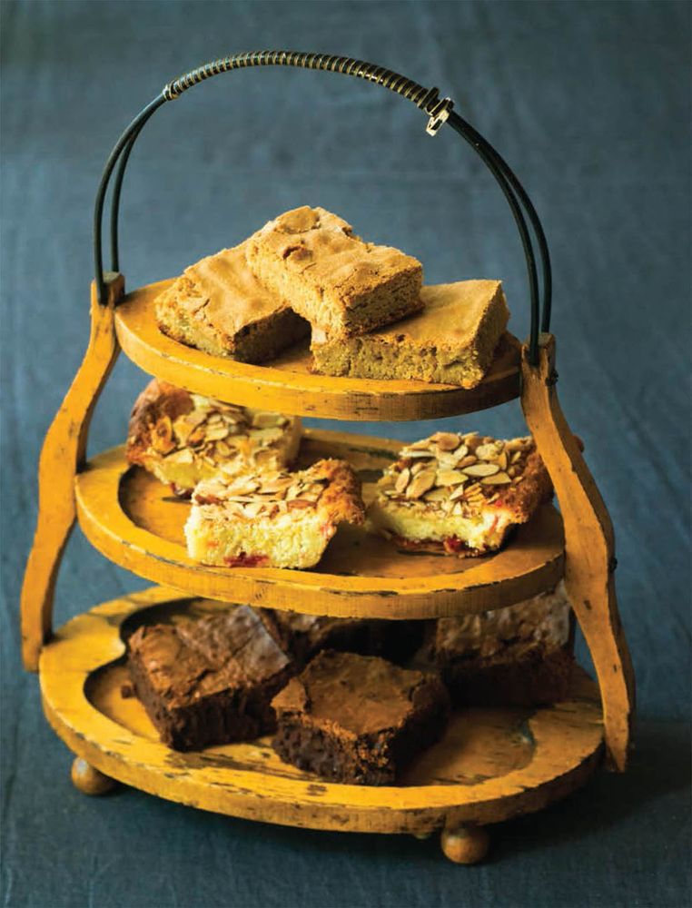 Raspberry Foley Bars from Little Flower Baking by Christine Moore