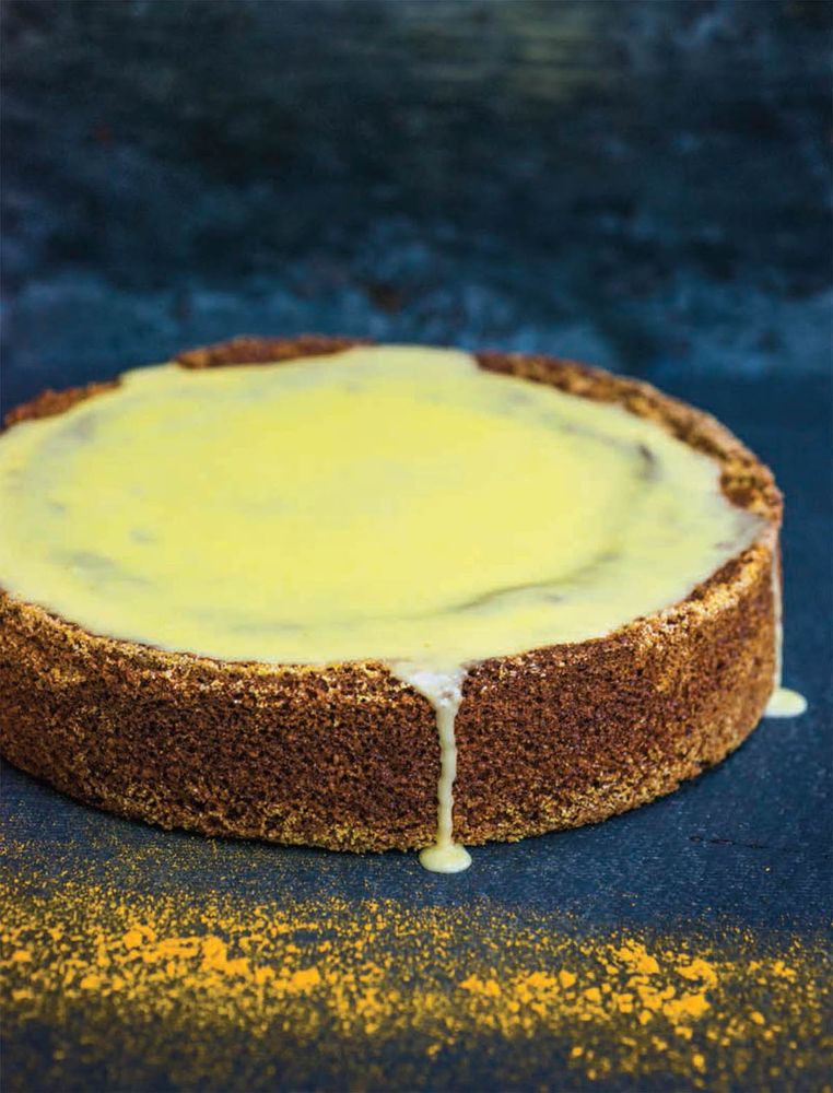 Turmeric Orange Cake from Little Flower Baking by Christine Moore