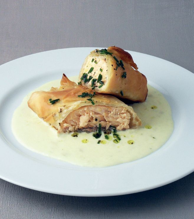Fish parcels with ragout of leeks from Lucy's Food: Minimum Effort ...