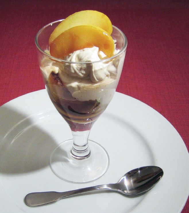 Normandy cider syllabub with roast apples from Lucy's Food: Minimum ...