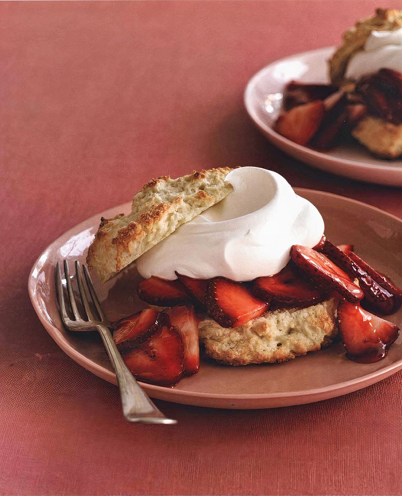 Real Strawberry Shortcake from The Modern Baker by Nick Malgieri