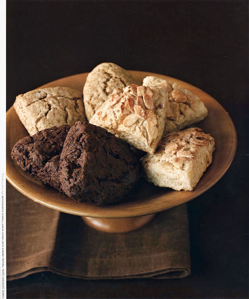 Triple Chocolate Scones from The Modern Baker by Nick Malgieri