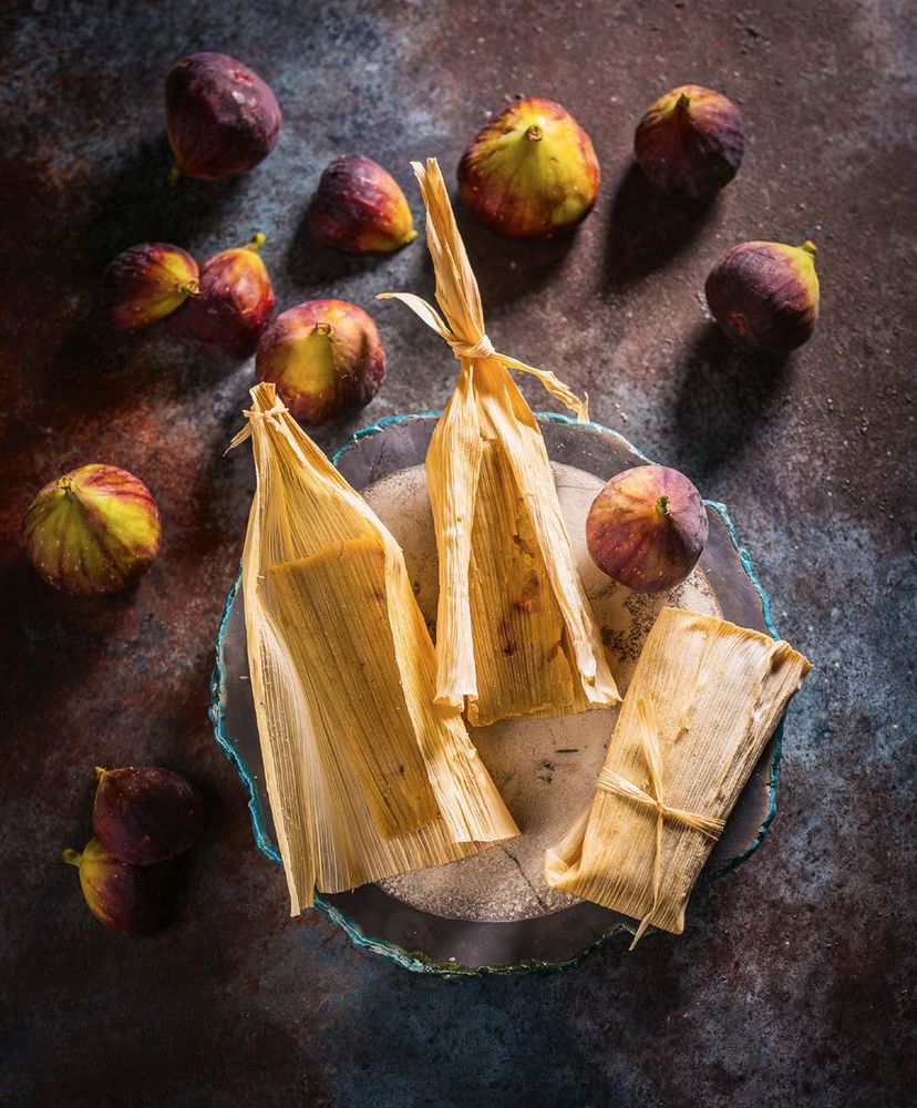 Fig and Goat Cheese Tamales from Convivir: Modern Mexican Cuisine in ...