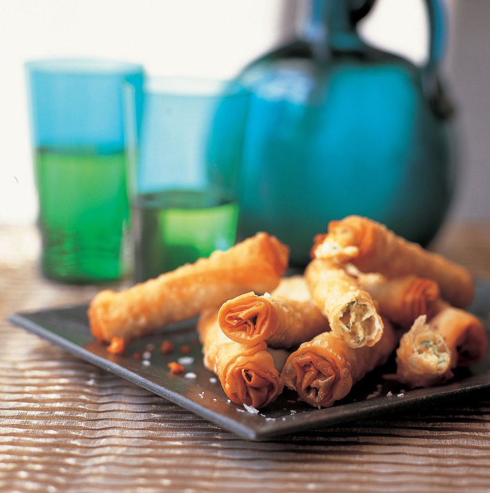 Savoury Cigars and Triangles from Modern Moroccan by Ghillie Basan