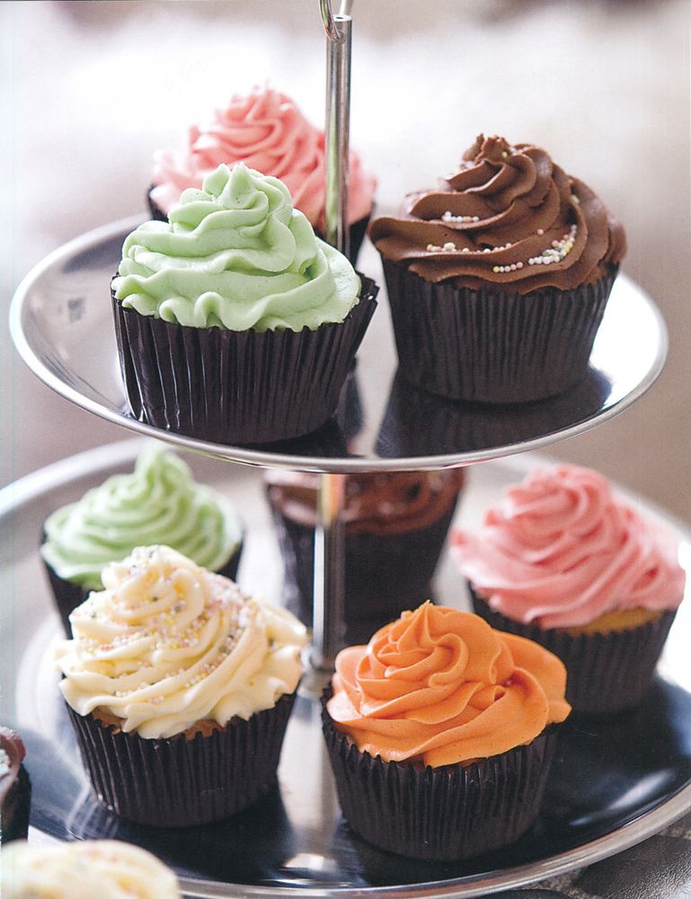 Very Indulgent Cupcakes from In the Mood for Entertaining by Jo Pratt