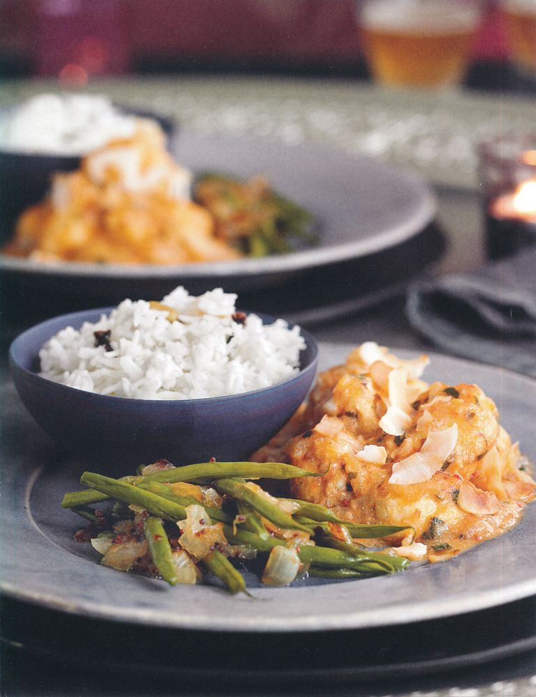 Aromatic Monkfish Curry with Toasted Coconut from In the Mood for ...