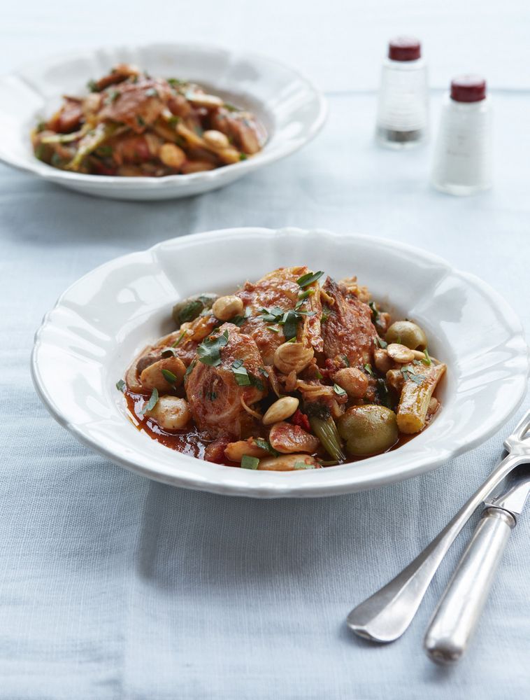 Spanish Chicken, Almond and Fennel Stew from In the Mood for Healthy ...