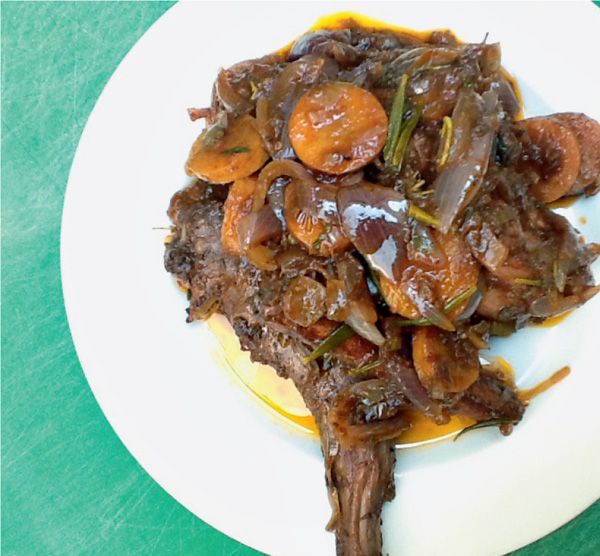 Slow-Cooked Rabbit from Morito by Samantha Clark and Samuel Clark