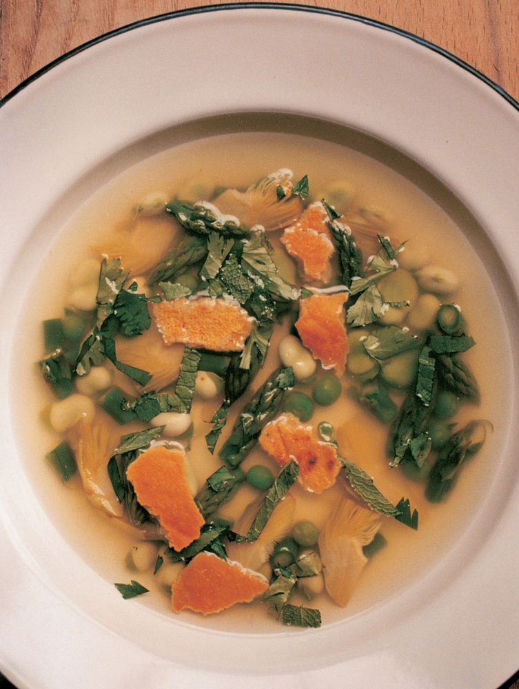 Lebanese Spring Vegetable Soup from Moro: The Cookbook by Samuel Clark ...