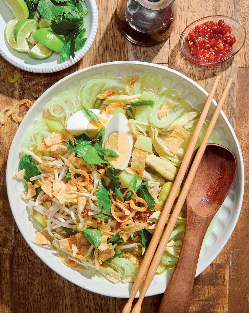 Turmeric-Spiced Chicken Soup from Mortar and Pestle: Classic Indonesian ...