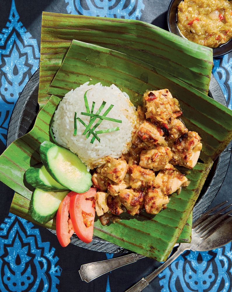 Smashed Chicken with Green Sambal from Mortar and Pestle: Classic ...