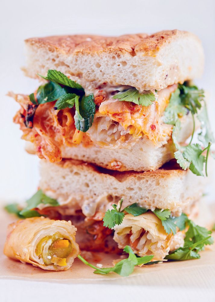 This is How We Spring Roll from Max’s Sandwich Book by Max Halley