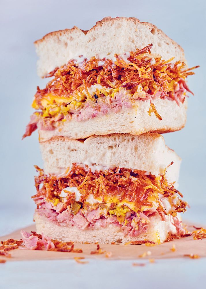 Ham, Egg ‘N’ Chips from Max’s Sandwich Book by Max Halley