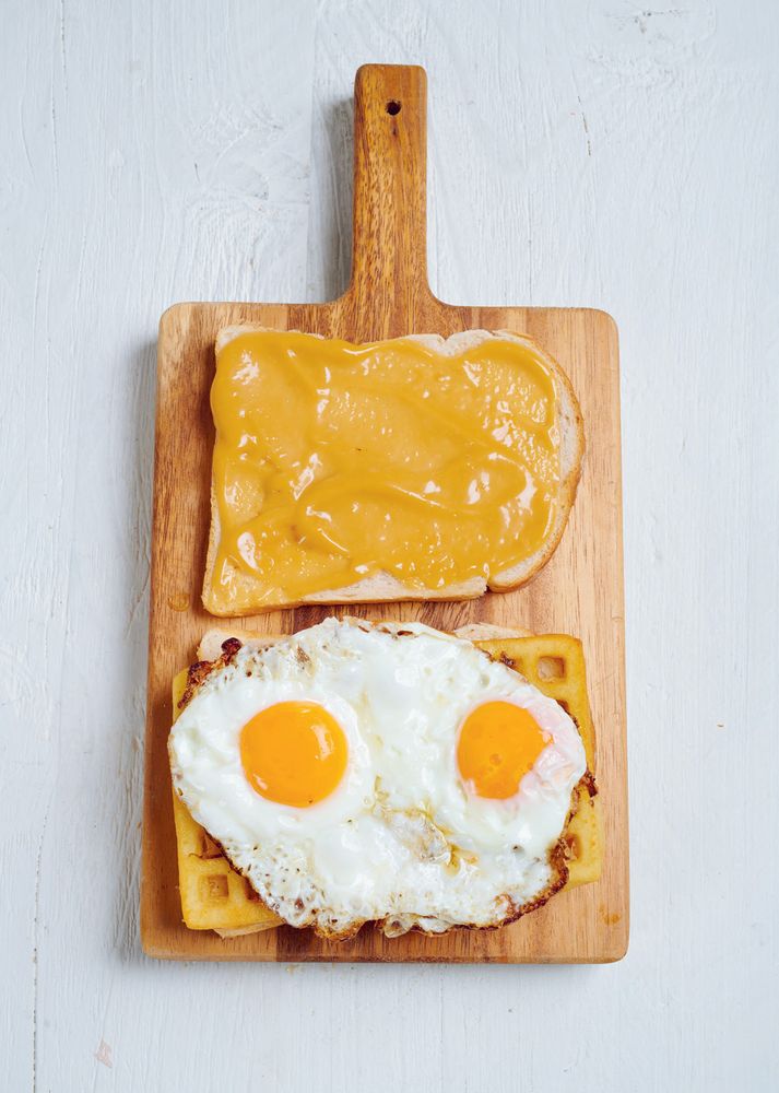A Fried Egg Sandwich from Max’s Sandwich Book by Max Halley