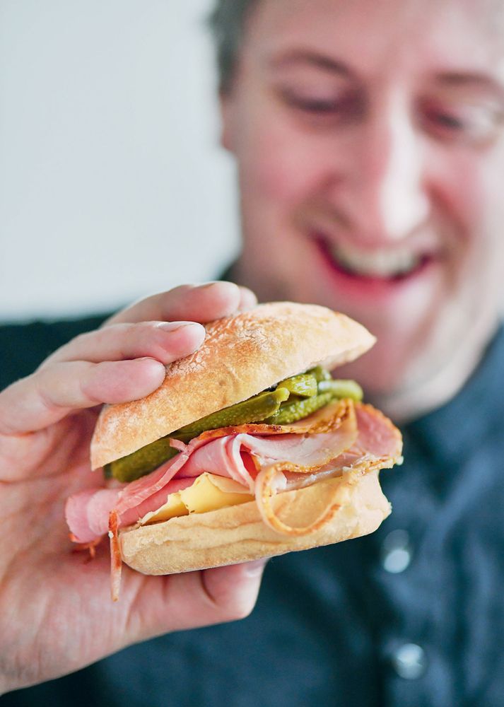 A Ham Sandwich from Max’s Sandwich Book by Max Halley