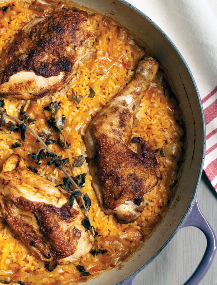 Chicken & Rice from Macedonia: The Cookbook by Katerina Nitsou