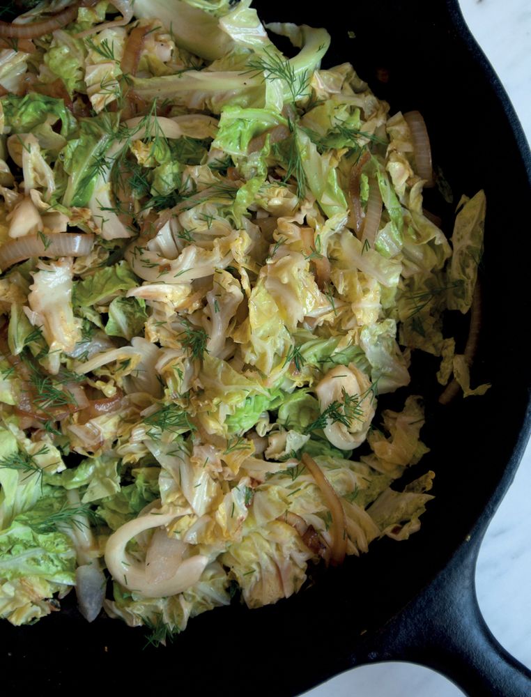 Cabbage with Dill from Macedonia: The Cookbook by Katerina Nitsou