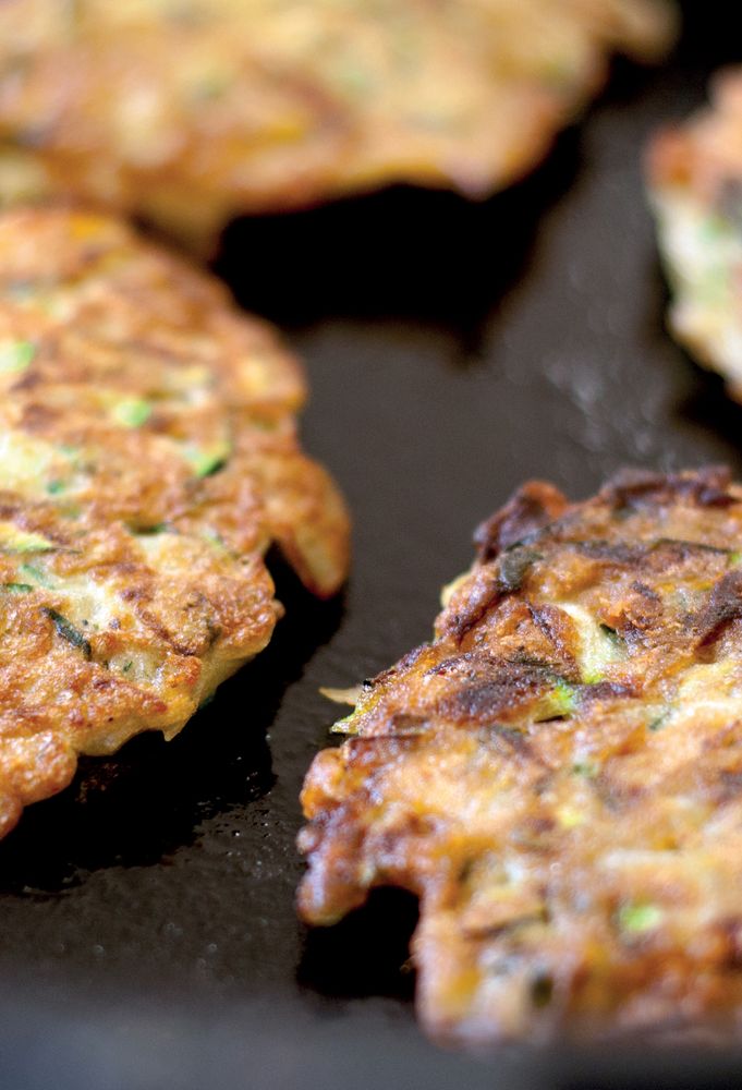 Zucchini Fritters from Macedonia: The Cookbook by Katerina Nitsou