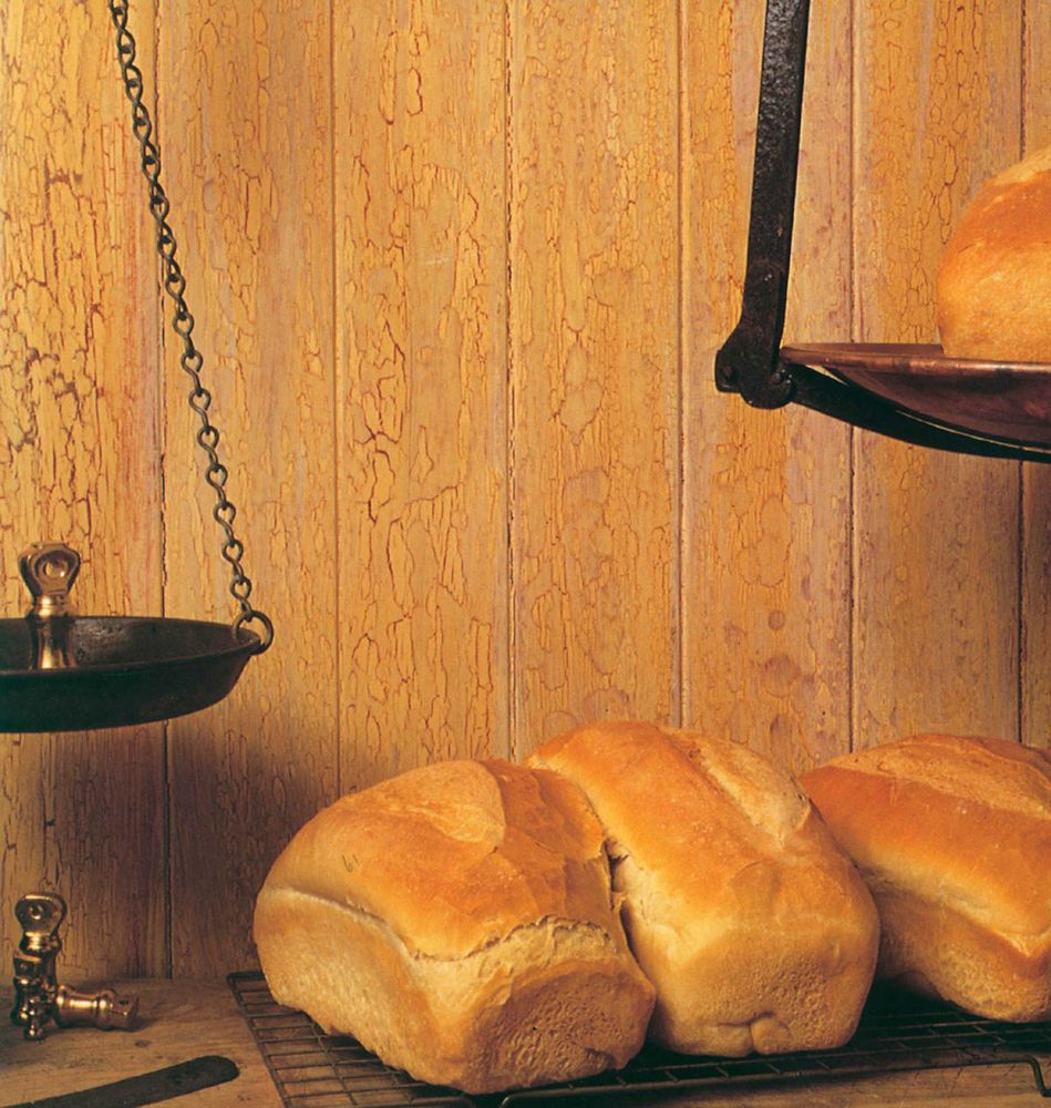 Split Tin Loaf from Making Bread at Home by Tom Jaine