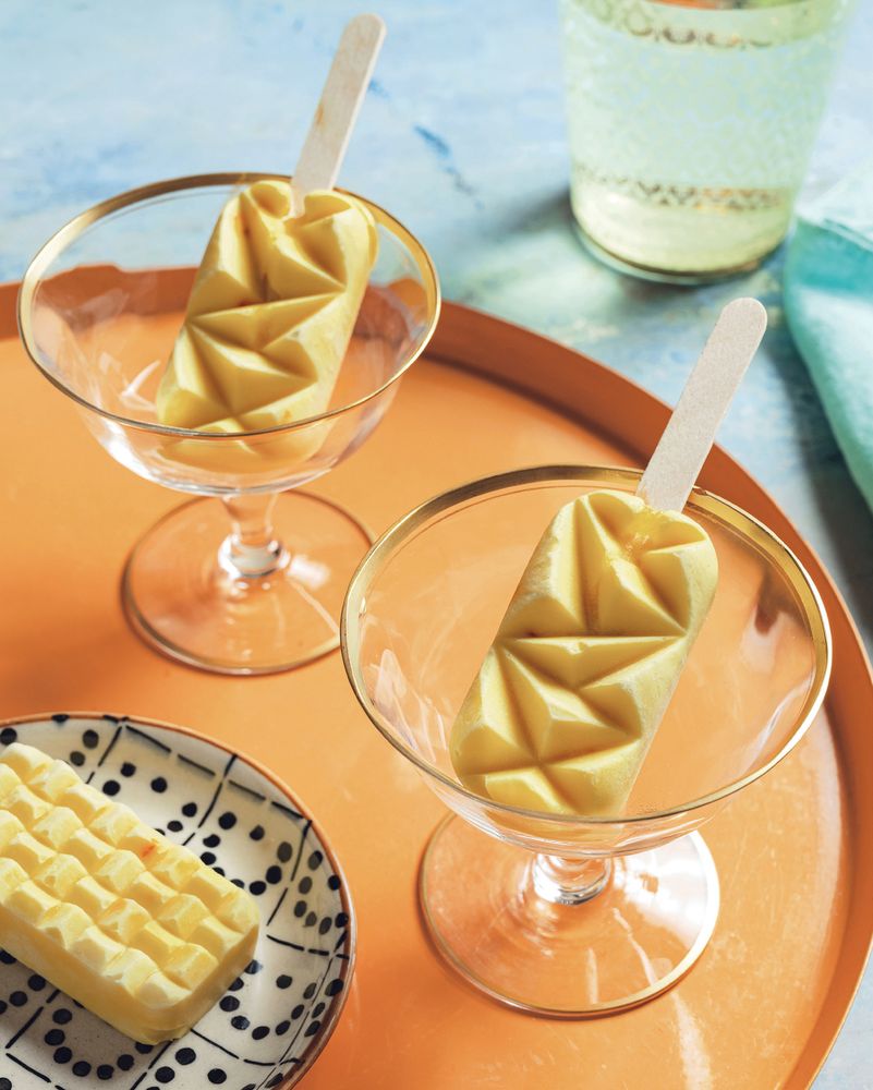 Coconut Saffron Kulfi Ice Pops from Malai: Frozen Desserts Inspired by ...