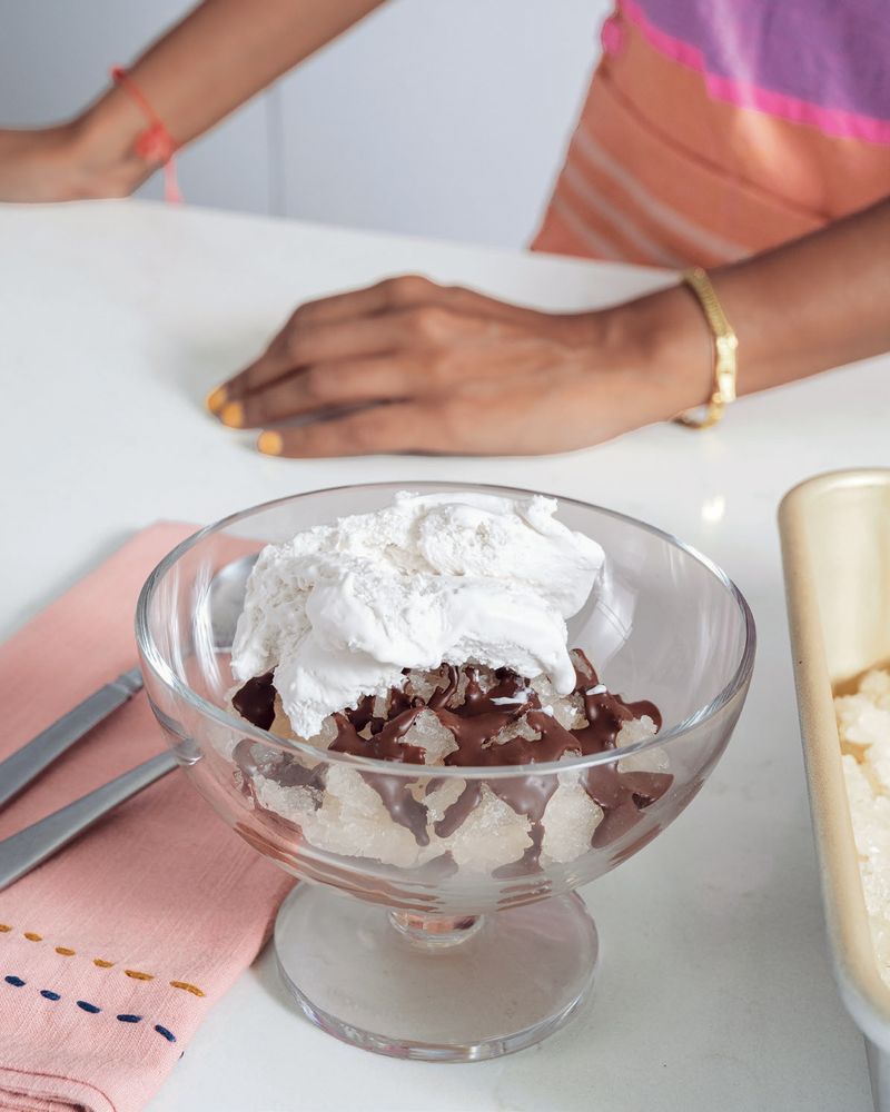 Tulsi Tea & Dark Chocolate Granita from Malai: Frozen Desserts Inspired ...