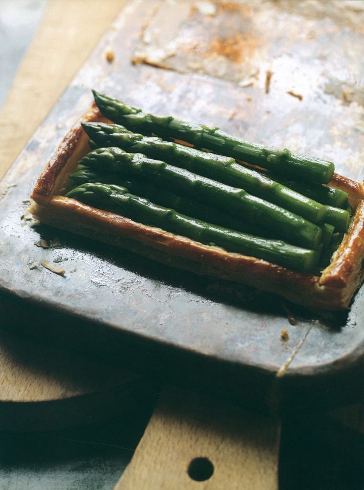 Asparagus tart from Mark Hix on Baking by Mark Hix