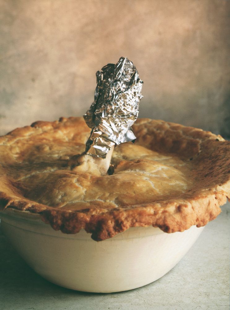 Ham hock, snail and wild garlic pie from Mark Hix on Baking by Mark Hix