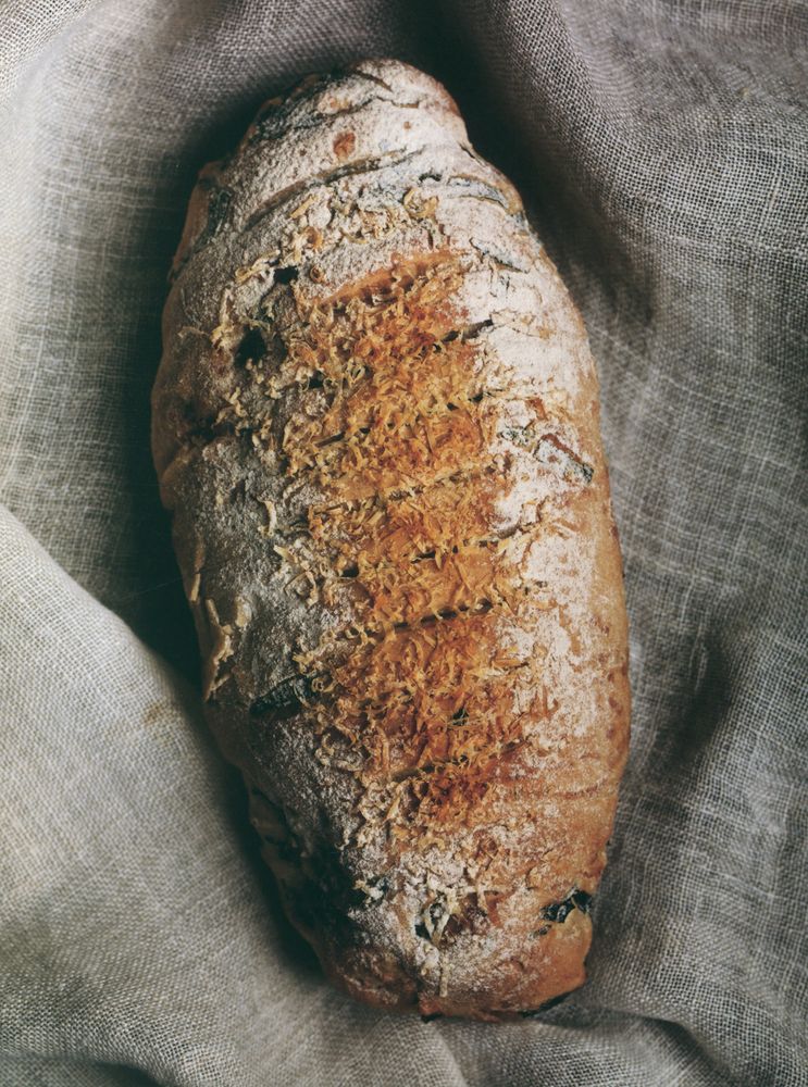 Wild garlic and cheese bread from Mark Hix on Baking by Mark Hix