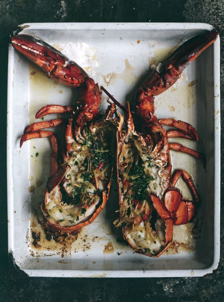Roast lobster with white port and ginger from Mark Hix on Baking by ...
