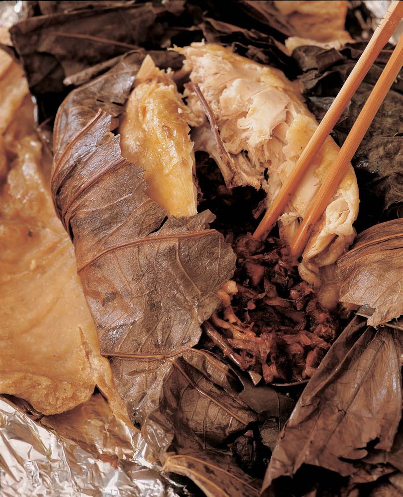 Beggar’s Chicken from Mastering the Art of Chinese Cooking by Eileen ...
