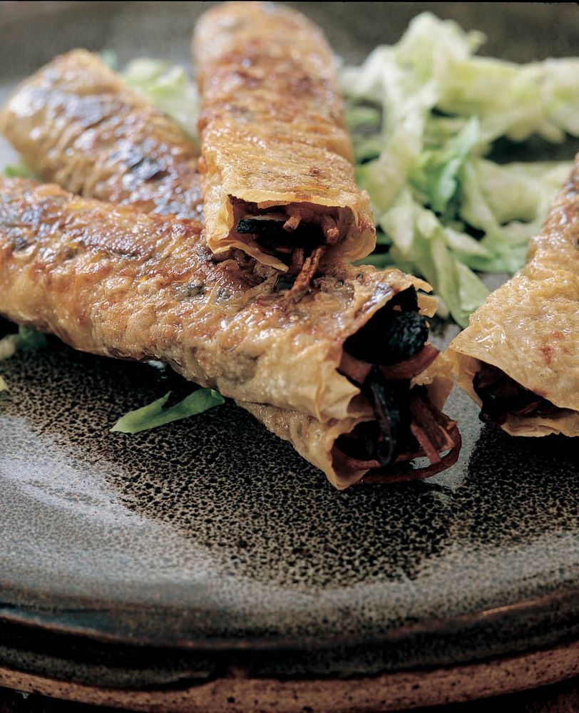 Minced “Squab” Rolled in Lettuce from Mastering the Art of Chinese ...