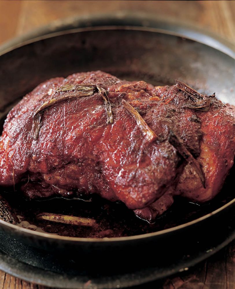 Long-Cooked Pork Shoulder from Mastering the Art of Chinese Cooking by ...