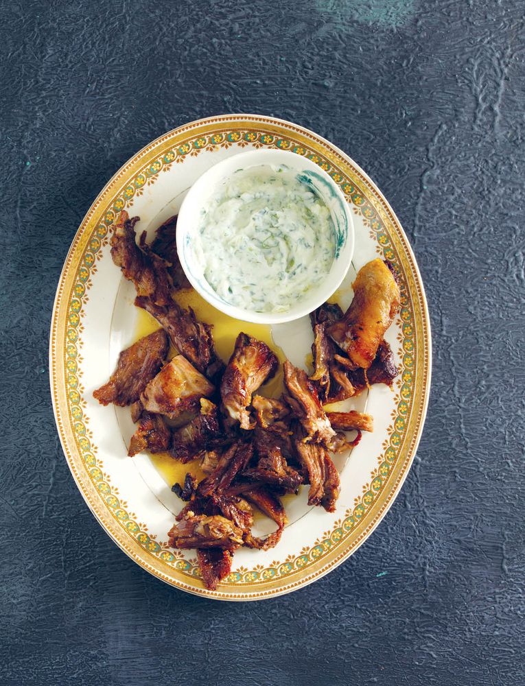 Brined, Roasted and Fried Hogget Shoulder from Meat Manifesto by Andy ...