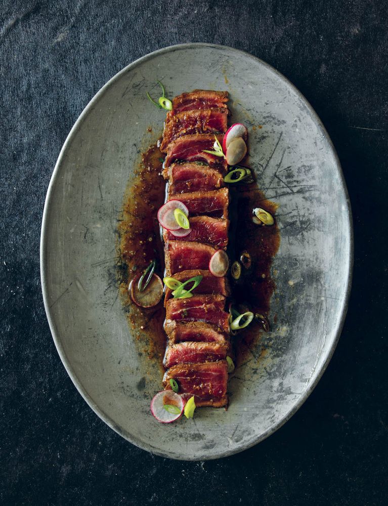 Almost-Raw Kudu Tataki from Meat Manifesto by Andy Fenner