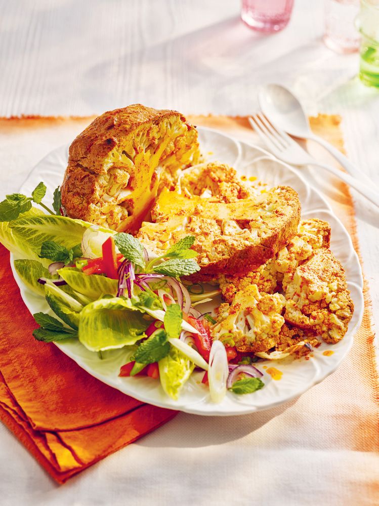 Angry Cauliflower from Meat Free Mowgli by Nisha Katona