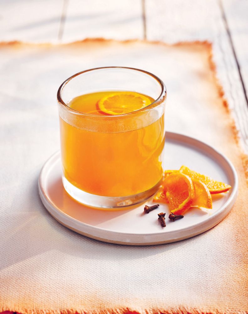 Chai-Spiced Clementine & Maple Hot Toddy from Meat Free Mowgli by Nisha ...