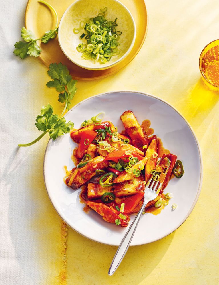 Kolkata Chilli Paneer from Meat Free Mowgli by Nisha Katona