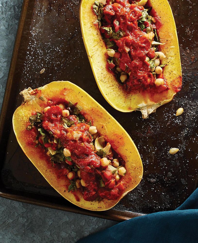 Loaded Spaghetti Squash from The No Meat Athlete Cookbook: Whole Food ...