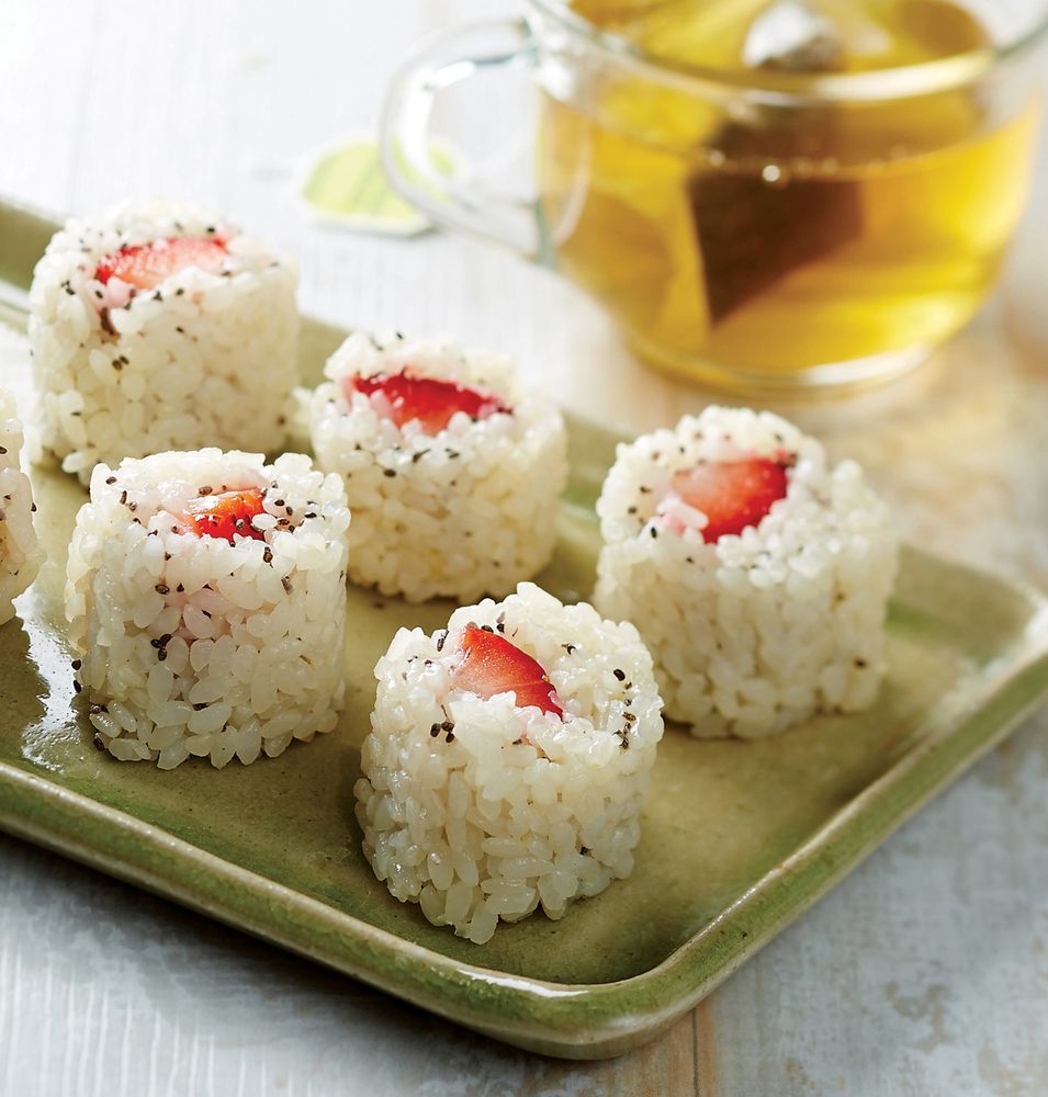 Strawberry Shortcake Rice Bites from The No Meat Athlete Cookbook ...