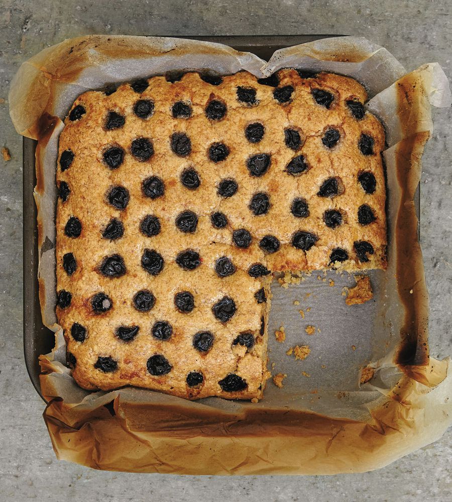 Cherry Cake from Bosnia from Mediterranean Vegetarian Feasts by Aglaia ...