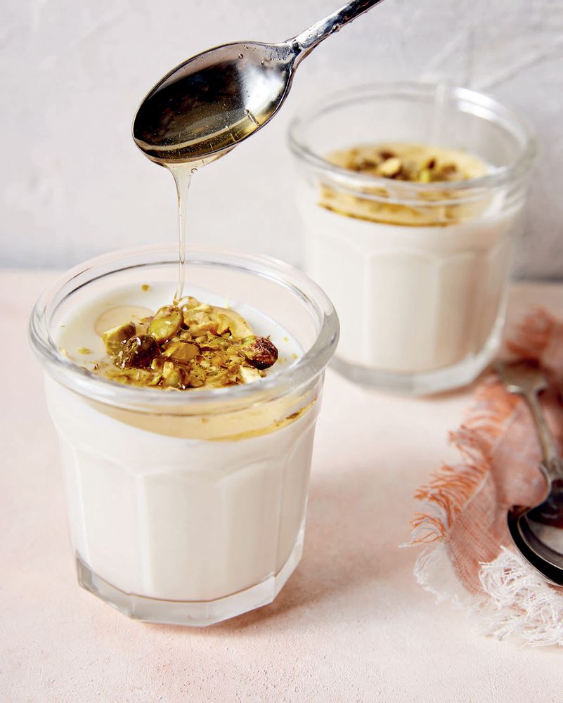 Greek Yogurt Panna Cotta from Mediterranean Every Day: Simple, Inspired ...
