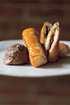 Chocolate Turon from Memories of Philippine Kitchens by Amy Besa