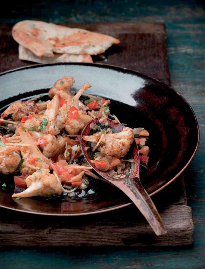 Gobi Masala from Mighty Spice Cookbook by John Gregory-Smith