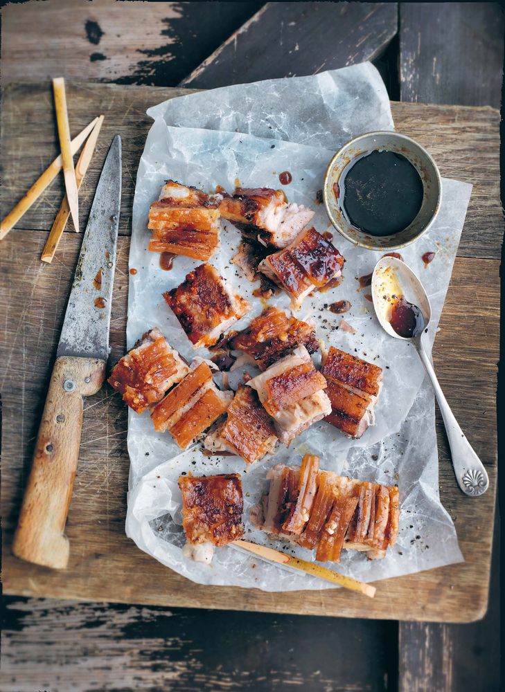 Basque Pork Belly Pintxos with Sherry Vinegar & Quince Glaze from My ...